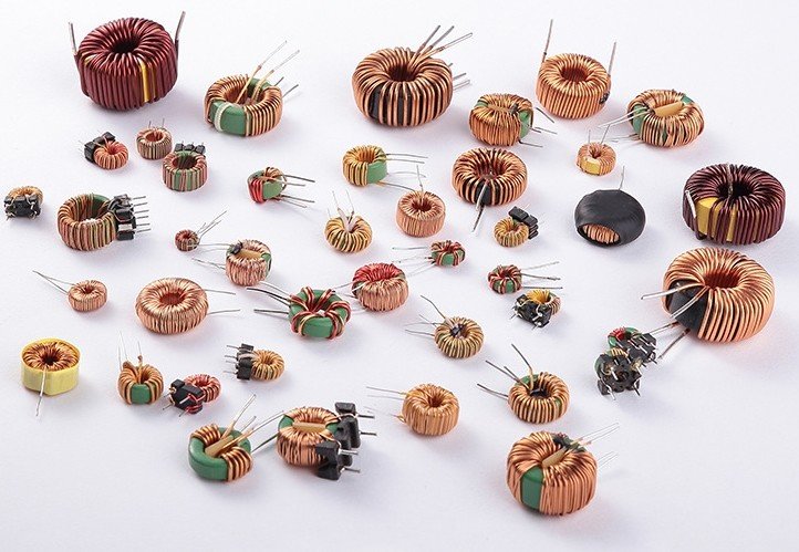 Custom sendust magnetic core toroidal inductor/common mode choke coil/flat common mode inductor/line filter choke