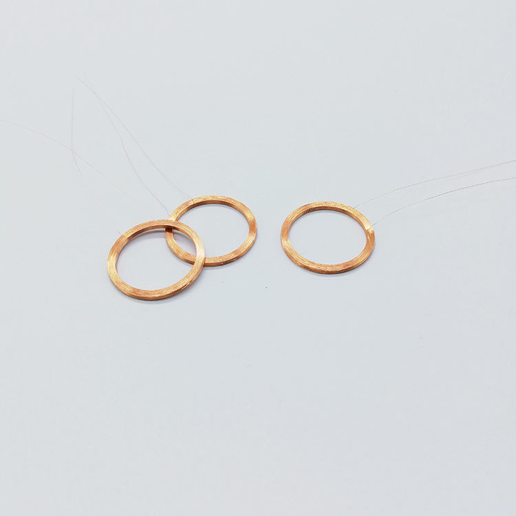 custom 125khz RFID Antenna Coil for RFID Card magnetic wire flat copper coil/air core coil