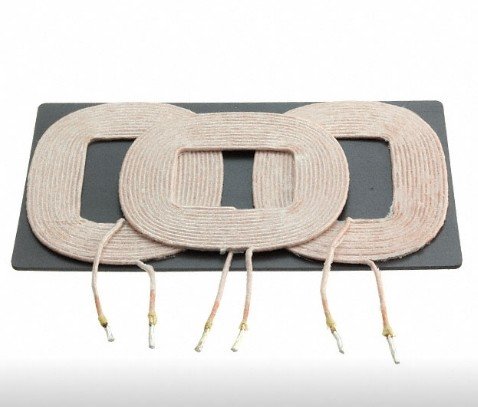 Offer Wireless Charging Coil 3 Coil, 1 Layer 12.5µH, 11.5µH, 12.5µH  Transmitter 65 mOhm Max