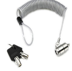 China High quality customized request clear safety coil lanyard with mini lock with keys supplier