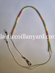 China Fly fishing accessory finishing lanyard coil spring rainbow colors hot selling to Japan supplier