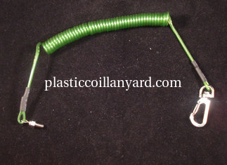 China Light weight coiled extension tool tether for anti-lost anti-drop anti-theft simple leash supplier