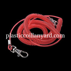 China 2015 hot selling to Japan/Korea/European markets red expanding long slim key coil holders supplier