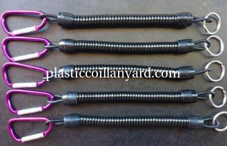 China 5 x fishing coil lanyard coil retention tether leash secure for pliers w/20cm unstreached supplier