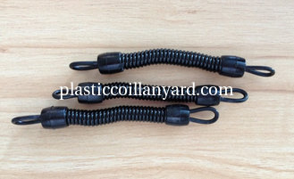 China Plastic Standard Spring String Key Coil Part Tether Ready for Hardware Attaching for Security supplier