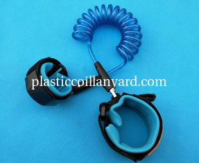 China Hot Selling Transparent Blue Baby Safety  Retractable Anti-lost Walking Belt supplier