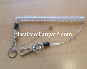 China Top quality Transparent Clear Retractable Safety Rope for Tools Fall Protection supplier