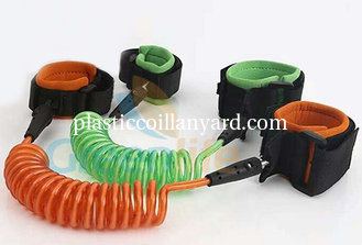 China Chinese Manufacturer Top Quality Children Safety Orange/Green Retractable Anti-lost Leashes supplier