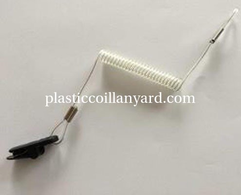 Stainless steel spring wire rope best secuirty tool tether for tools good safety lanyard supplier