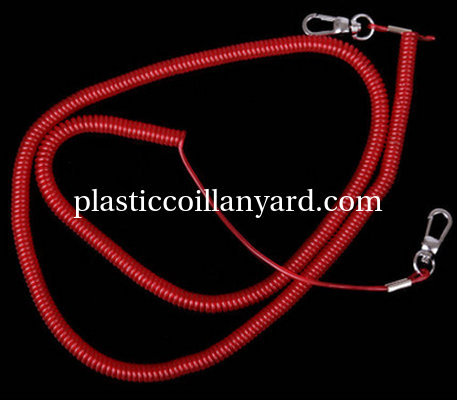 Kayak fishing rod paddle leash for canoes boats bungee velcro paddle board red long tether supplier