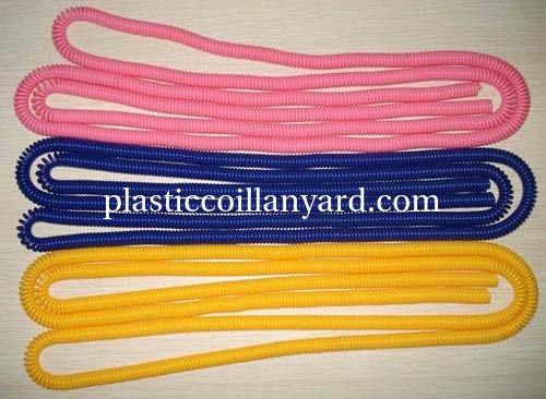 Custom Colors Translucent Stretchable Spring String Coiled Leash Semi-manufactured Ropes supplier
