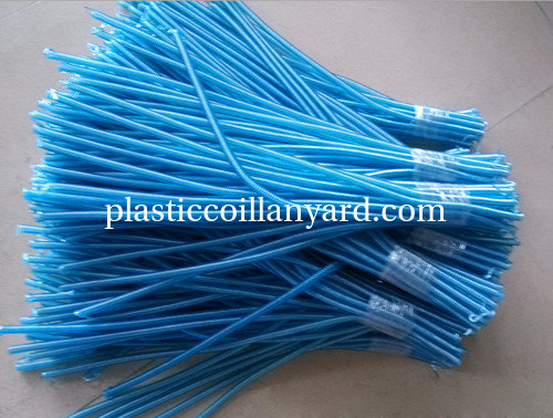 Custom Colors Translucent Stretchable Spring String Coiled Leash Semi-manufactured Ropes supplier