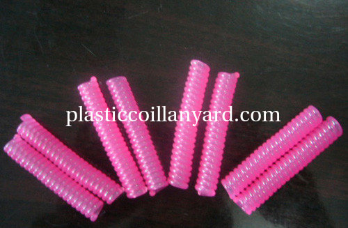 Semi-finished Colorful Plastic Top Quality Spring Retractable Tether Parts Safety Line supplier
