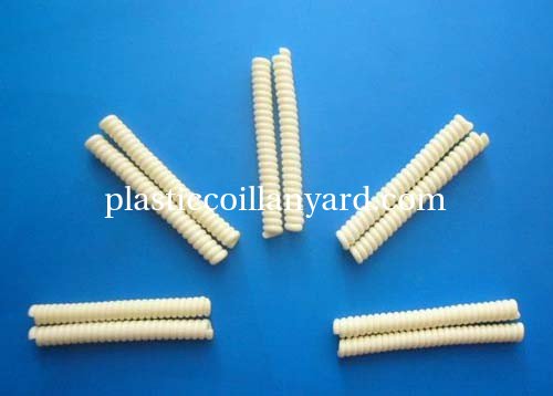 Semi-finished Colorful Plastic Top Quality Spring Retractable Tether Parts Safety Line supplier