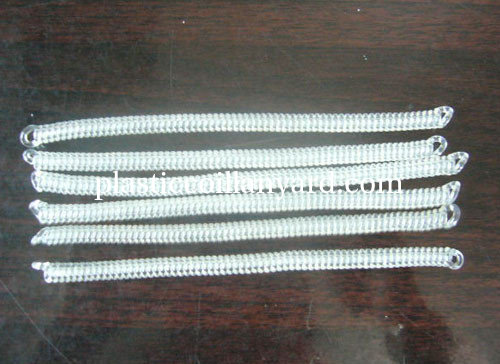 18cm Long Standard Solid White Connector Usage Coil Tether Safety Tool Lanyard Part supplier