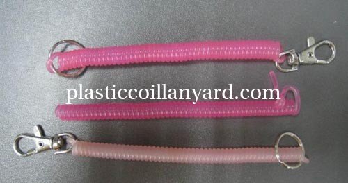 Light Translucent Green 10cm Long Trigger Spring String Key Chains supplier