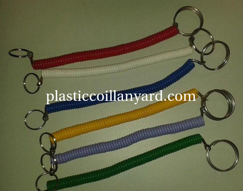 Colored Plastic Swivel Spring Key Holders w/Split Ring, Plastic Alligator Clip, Cellphone Loop supplier