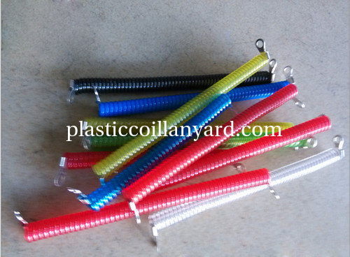 Popular Selling Machine Tools Connecting Usage Plastic Wire Coil Stop-Drop Leash Tether supplier
