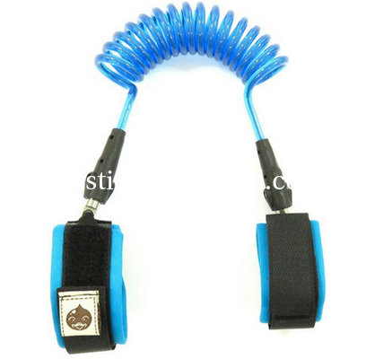 Hot Selling Transparent Blue Baby Safety  Retractable Anti-lost Walking Belt supplier