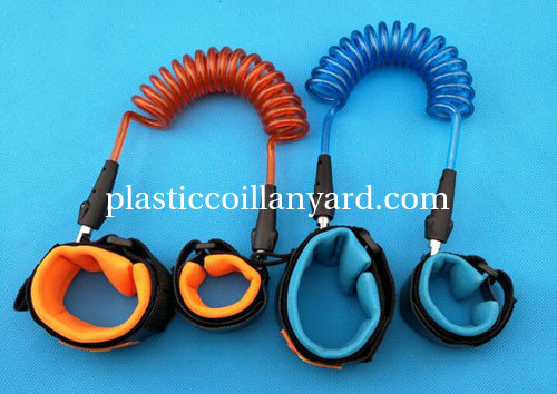 Fashionable Orange/Blue Anti-lost Retractable Children Safety BeltsSteel Wire Toddler Security Leash supplier