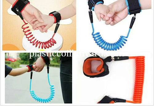 Fashionable Orange/Blue Anti-lost Retractable Children Safety BeltsSteel Wire Toddler Security Leash supplier