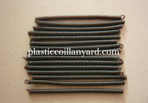 Customized Brown Color 15cm Length Plastic Slim Connecting Coil Tethers supplier