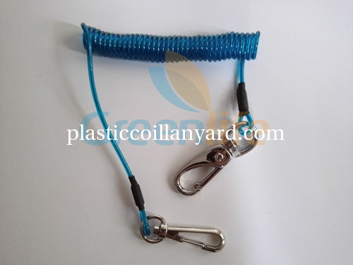 Top quality Transparent Clear Retractable Safety Rope for Tools Fall Protection supplier