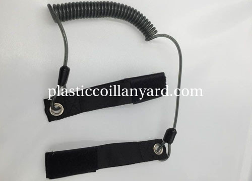 Fashion Simple Fall Protection Safety Harness Sprial String Strap Attaching Velcro Belt for Fixing supplier