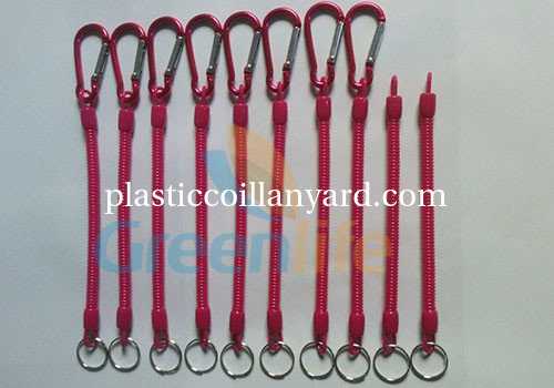 Customized Size and Blue Color 4'' to 40'' Multi-purpose Utilities Plier Coiled Lanyards supplier