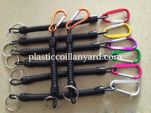 Customized Size and Red Color 4'' to 40'' Multi-purpose Utilities Plier Coiled Lanyards supplier