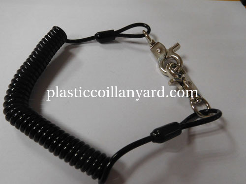 Flexi Tool Safety Coiled lanyard  w/Stainless Steel Snap Hooks on each end for Clipping to Your Valuable Merchandise supplier
