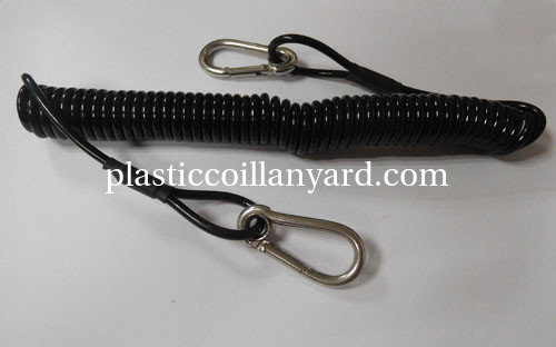 Flexi Tool Safety Coiled lanyard  w/Stainless Steel Snap Hooks on each end for Clipping to Your Valuable Merchandise supplier