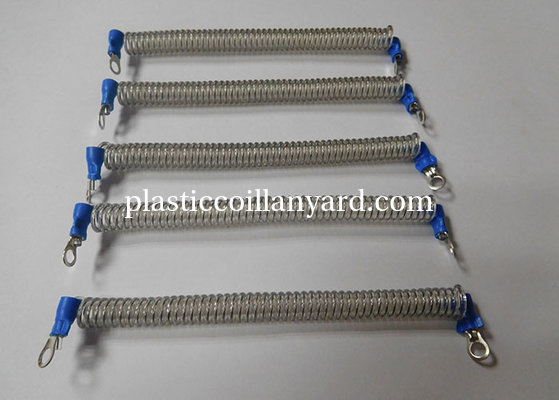 Custom OEM 120MM Coil Long Double Eyelets Red Coil Extension Tool Tethers supplier
