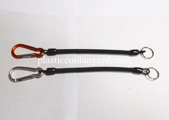 Plastic Elastic Coiled Fishing Lanyard Rope Safety Line for Pliers supplier