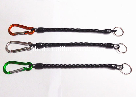Plastic Elastic Coiled Fishing Lanyard Rope Safety Line for Pliers supplier
