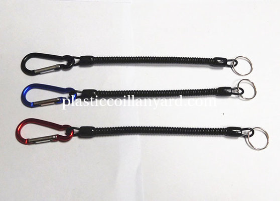 Plastic Elastic Coiled Fishing Lanyard Rope Safety Line for Pliers supplier