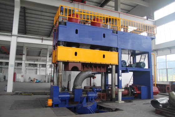 HLE300B to 12" / 16", Hydraulic Servo System SS304/316, CS, Alloy Steel Elbow Cold Forming Machine for Petroleum Fitting