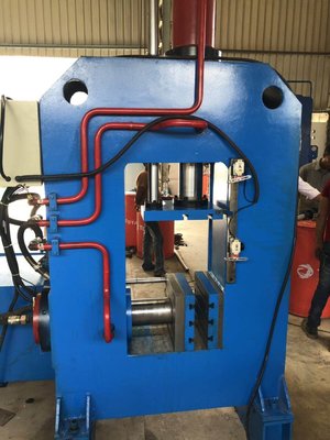 PLC Button Elbow Cold Forming Machine, 1.0D 1.5D, carbon steel, stainless steel, alloy steel