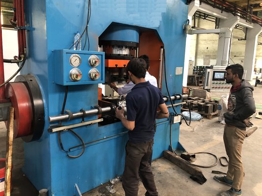 Automatic Copper Tee Forming Machine Motor Power 55-580kw Easy Operate Save Energy Low Noise