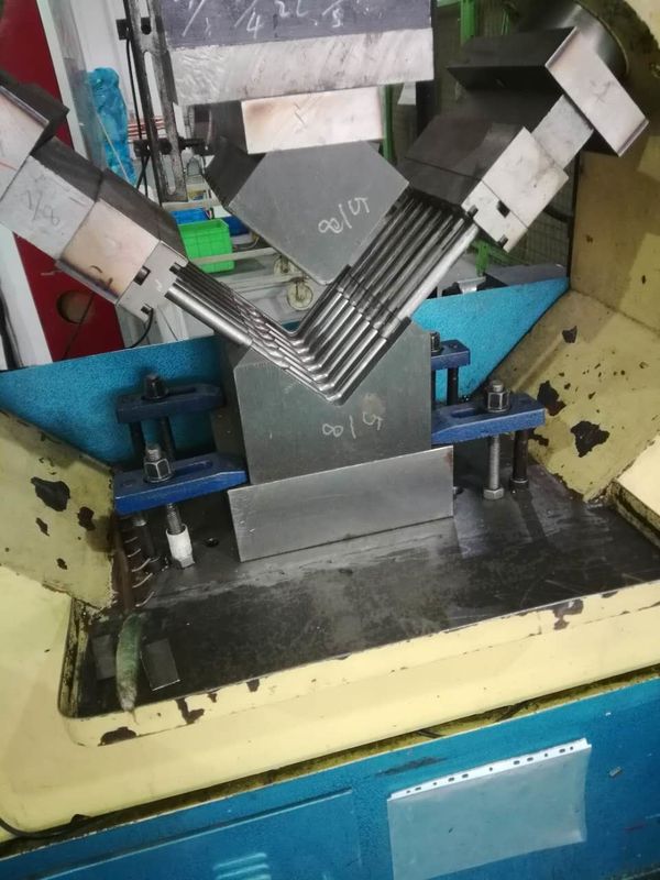 HLE65A 25Mpa Copper Elbow Cold Forming Machine Touch Screen PLC Control, automatic operation