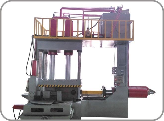 HLE250B to 10", Servo System with PLC control, Automatic Elbow Cold Forming Machine