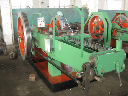 Green Pneumatic Forging Press Machine , Hot Forming Machine High Precision