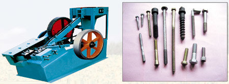 ISO-9001 Thread Rolling Machine , Bolt / Screw Rolling Machine 60HZ Frequency