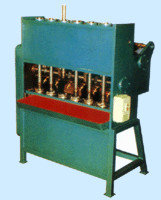 380V Full Automatic Nut Tapping Machine With Double Head , Green Color