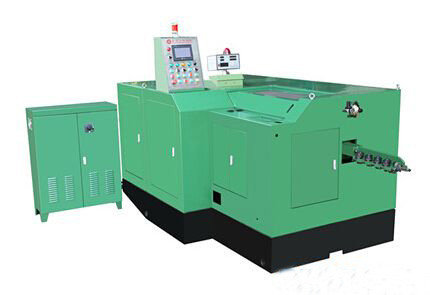 High Efficiency Bolt Forming Machine , Nut Bolt Manufacturing Machine For Screws