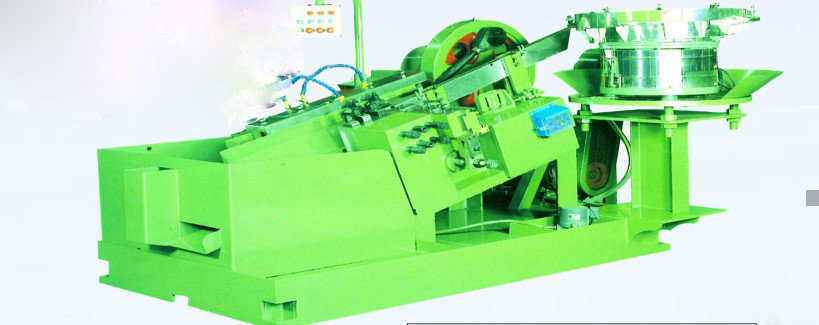 Grade B Customized Cold Roll Threading Machine , Green / Black / Yellow Color