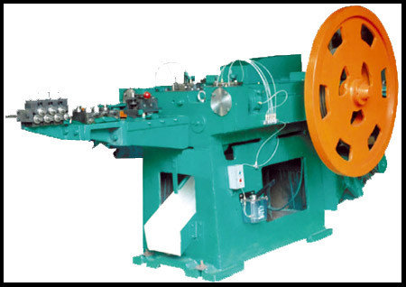 High Productivity steel Nail Making Machine with Low Noise , 1.5-10 KW Motor Power