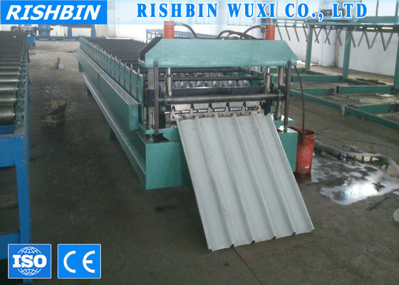 Galvanized Steel Wide Span Roof Panel Roll Former Machine Classic Rib Roofing