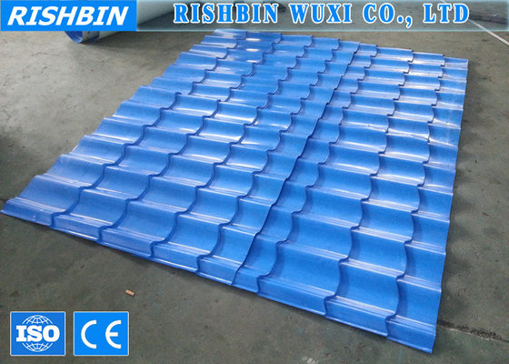 24 Stations Steel Tile Roll Forming Machine