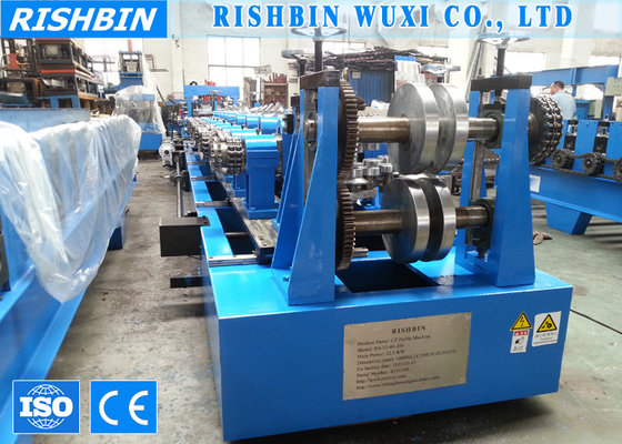 O controlo automático galvanizou o rolo do Purlin da ECO Zee que forma máquinas para o Purlin de C Z